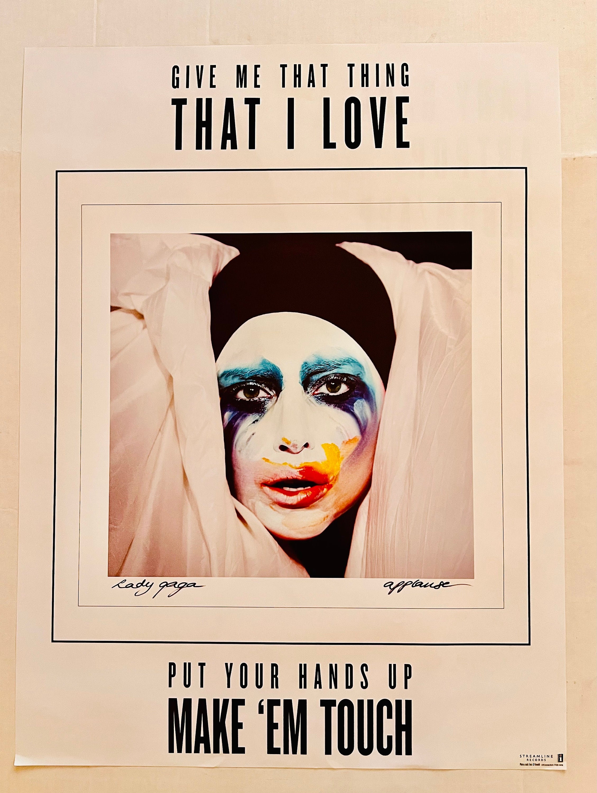 Lady Gaga Album Cover Applause