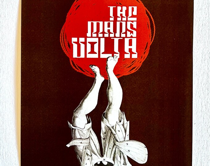 The Mars Volta Concert Poster Baltimore MD 2009 - Etsy