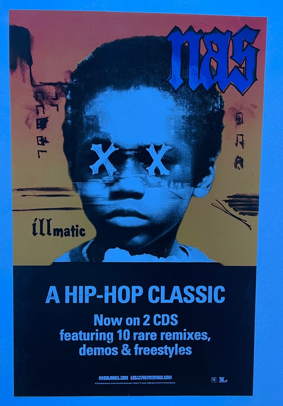 Nas Illmatic 11x17 Double Sided Poster | Etsy