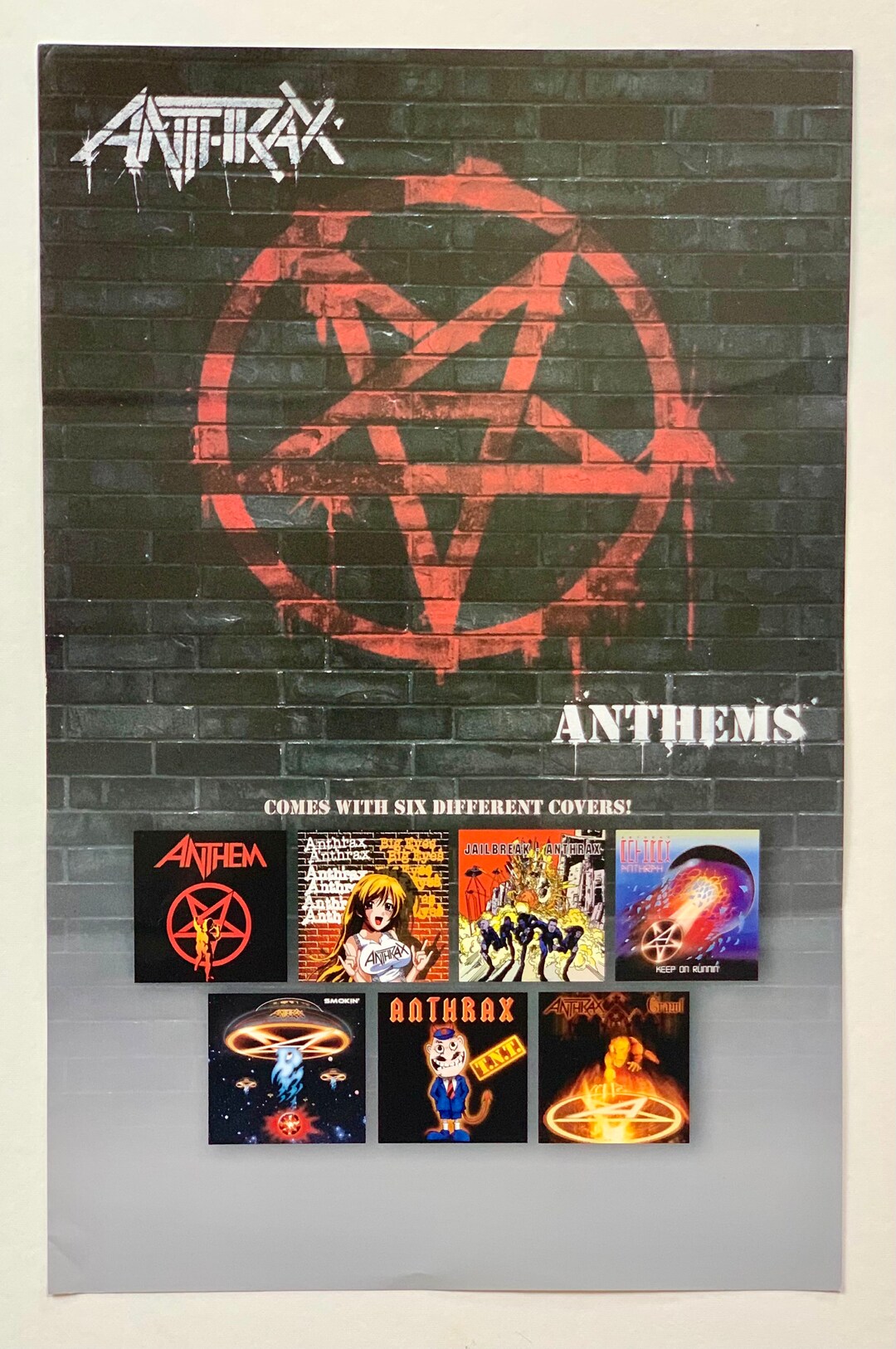 Anthrax Anthems 11"x17" Album Poster - Etsy