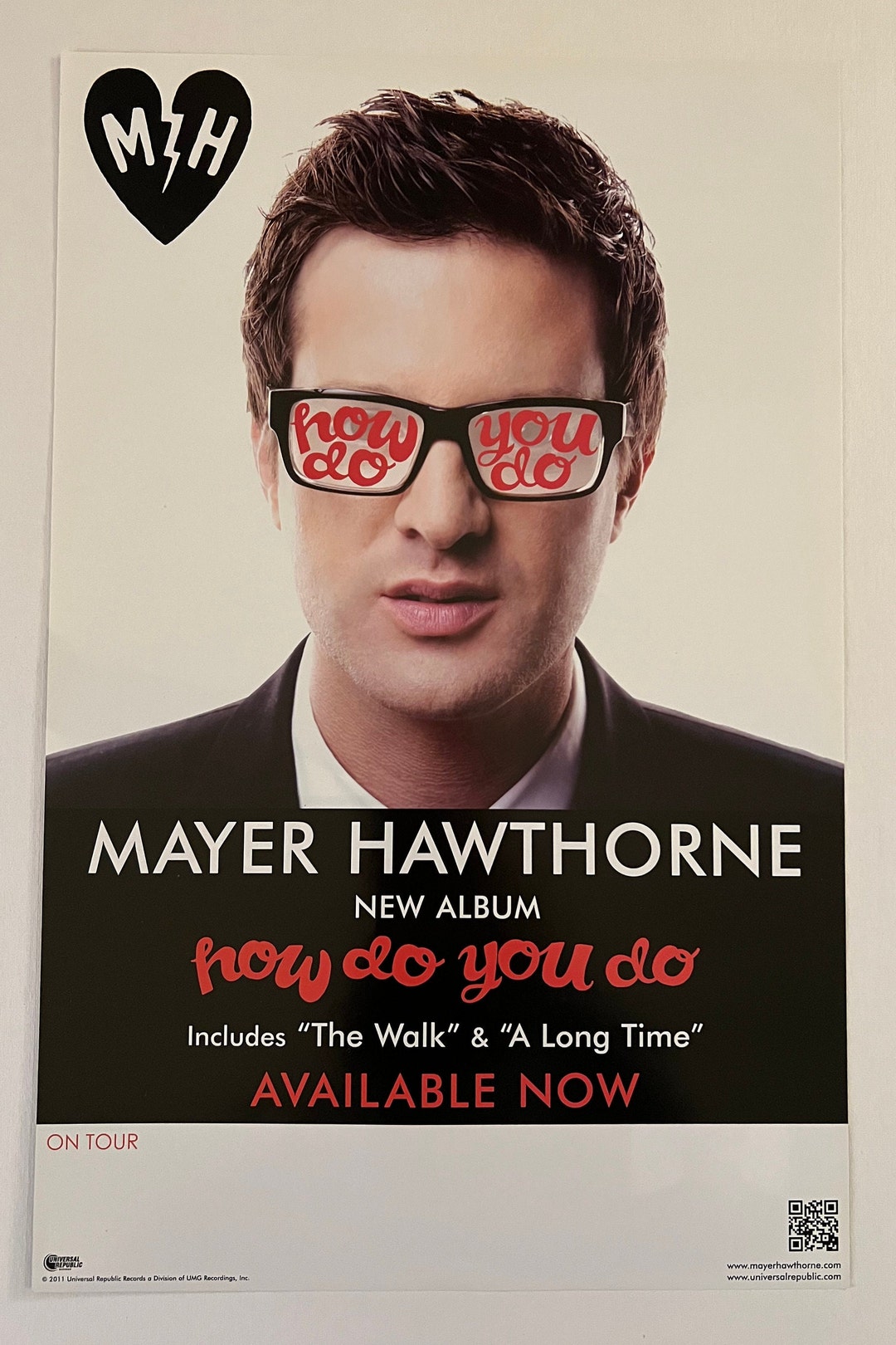Mayer Hawthorne: How Do You Do Album Poster 11"x17" Album Poster Double-sided - Etsy