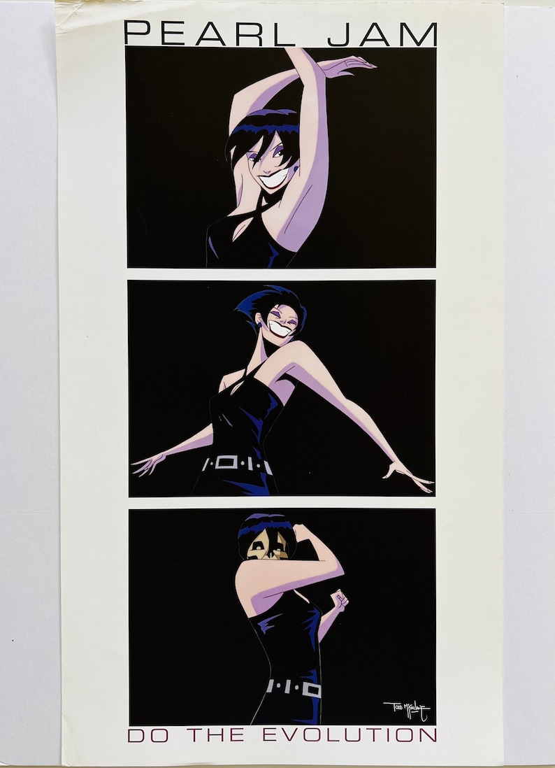 Pearl Jam: Do the Evolution Album Poster 14x24 Signed by - Etsy