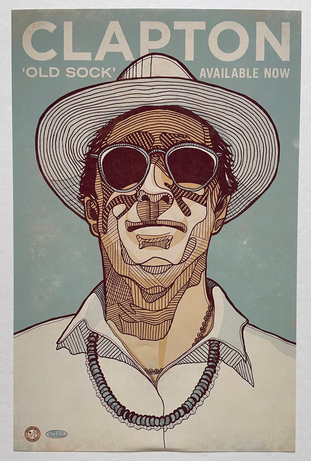 Eric Clapton Old Sock 11"x17" Poster - Etsy