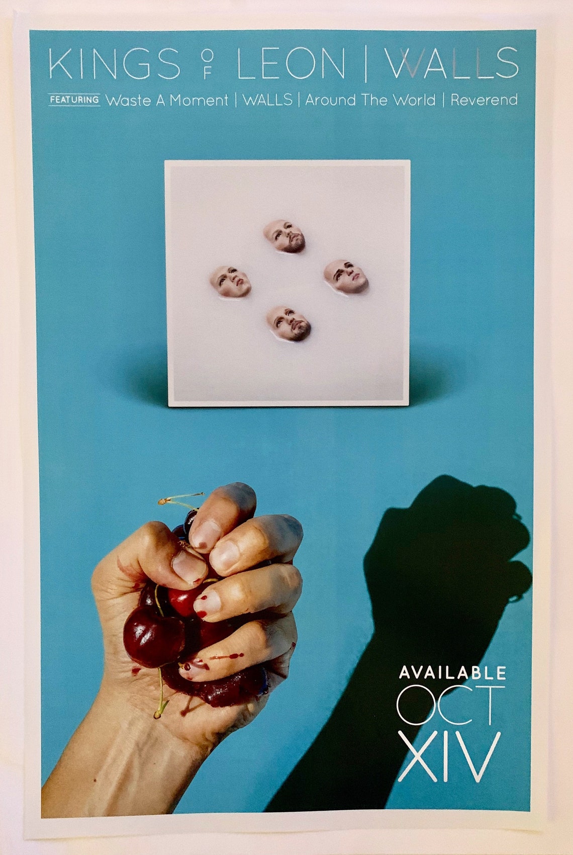 Kings of Leon: Walls album poster 11x17 | Etsy