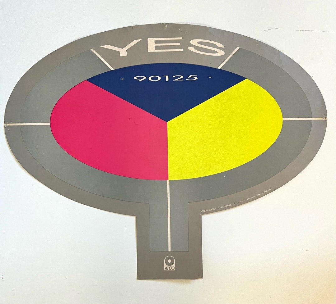 Yes: 90125 Album Poster 1983 16"x20" - Etsy