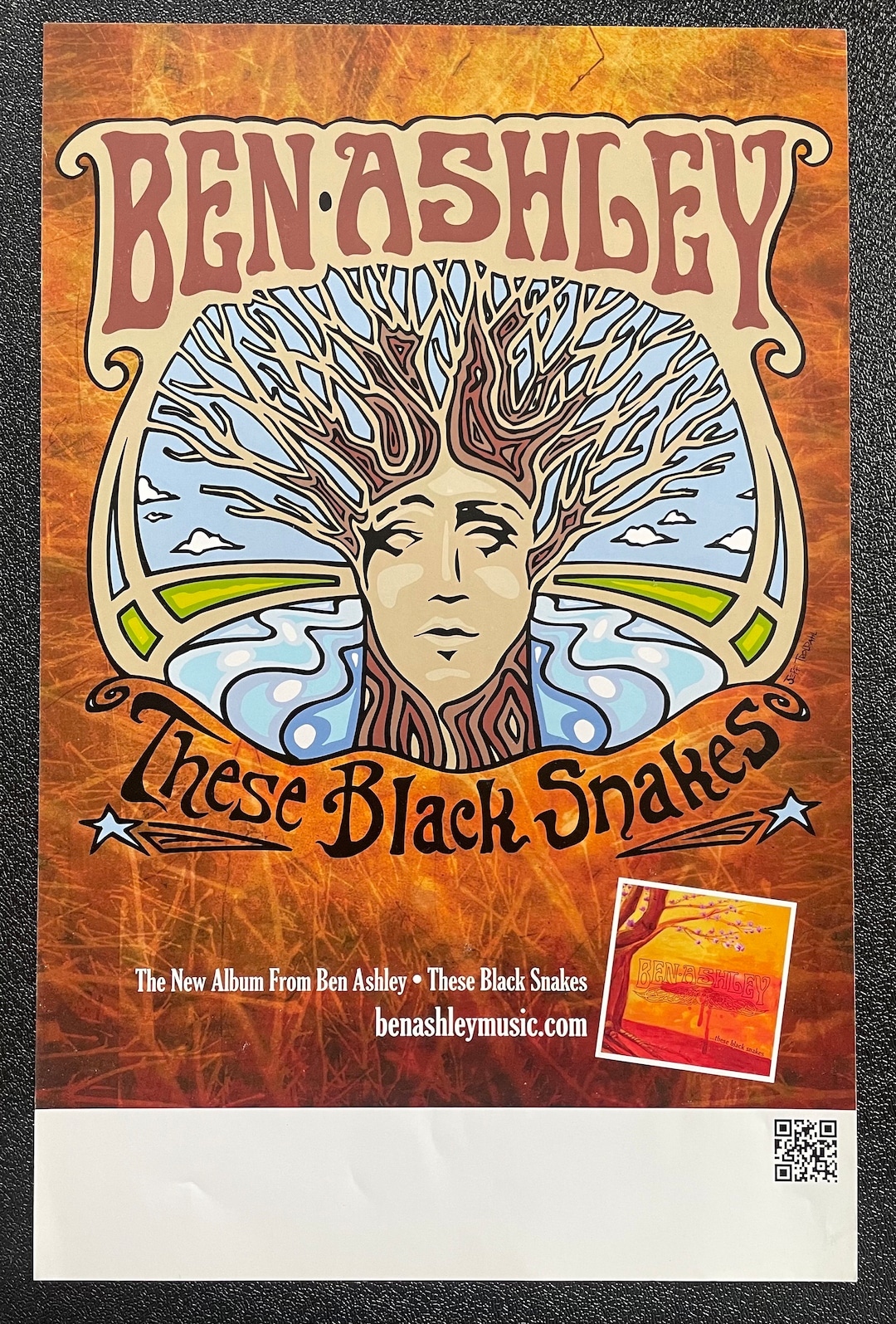 Ben Ashley These Black Snakes 11"x17" Poster - Etsy