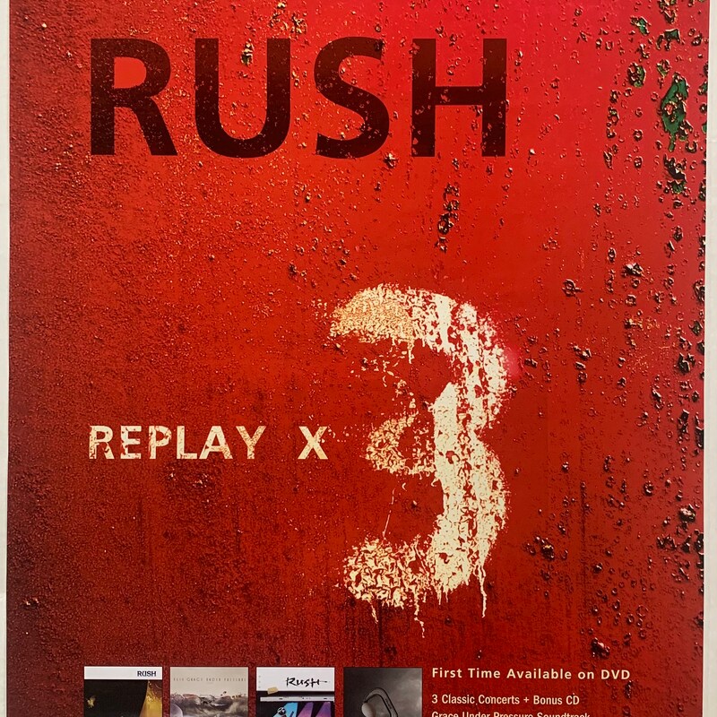 Rush Band Poster - Etsy