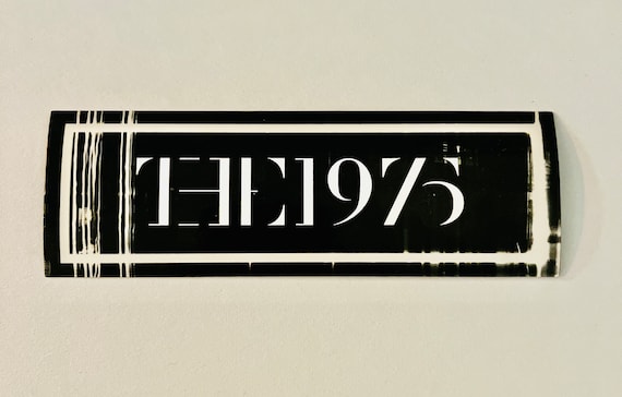 The 1975 Band Logo Black