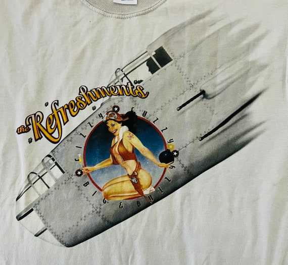 The Refreshments Fizzy, Fuzzy, Big and Buzzy T shirt M - Gem