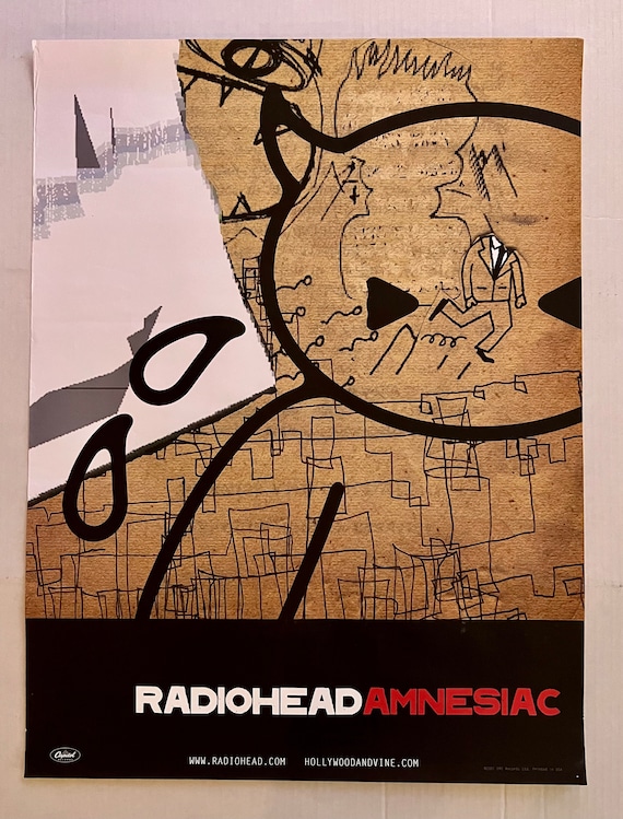 Amnesiac Album Cover