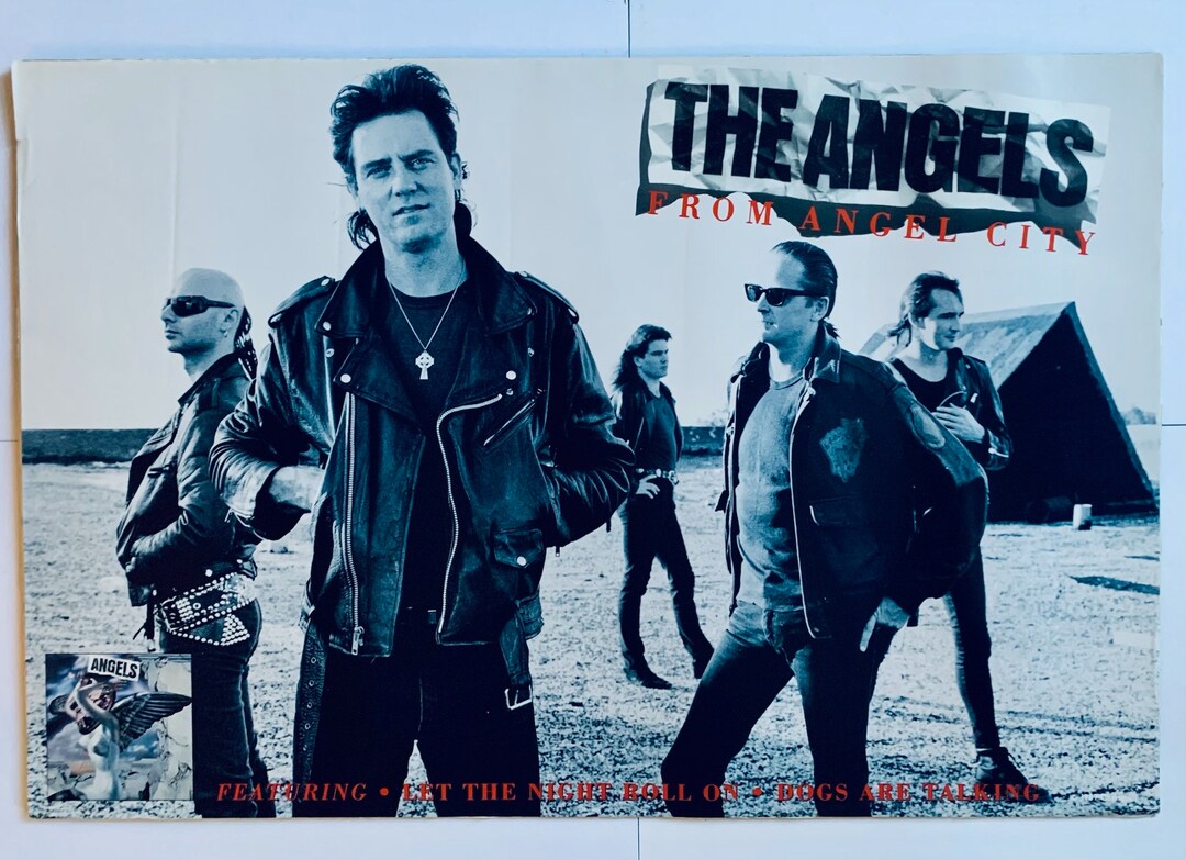 The Angels: Angel City Album Poster 24"x36" 1980 - Etsy