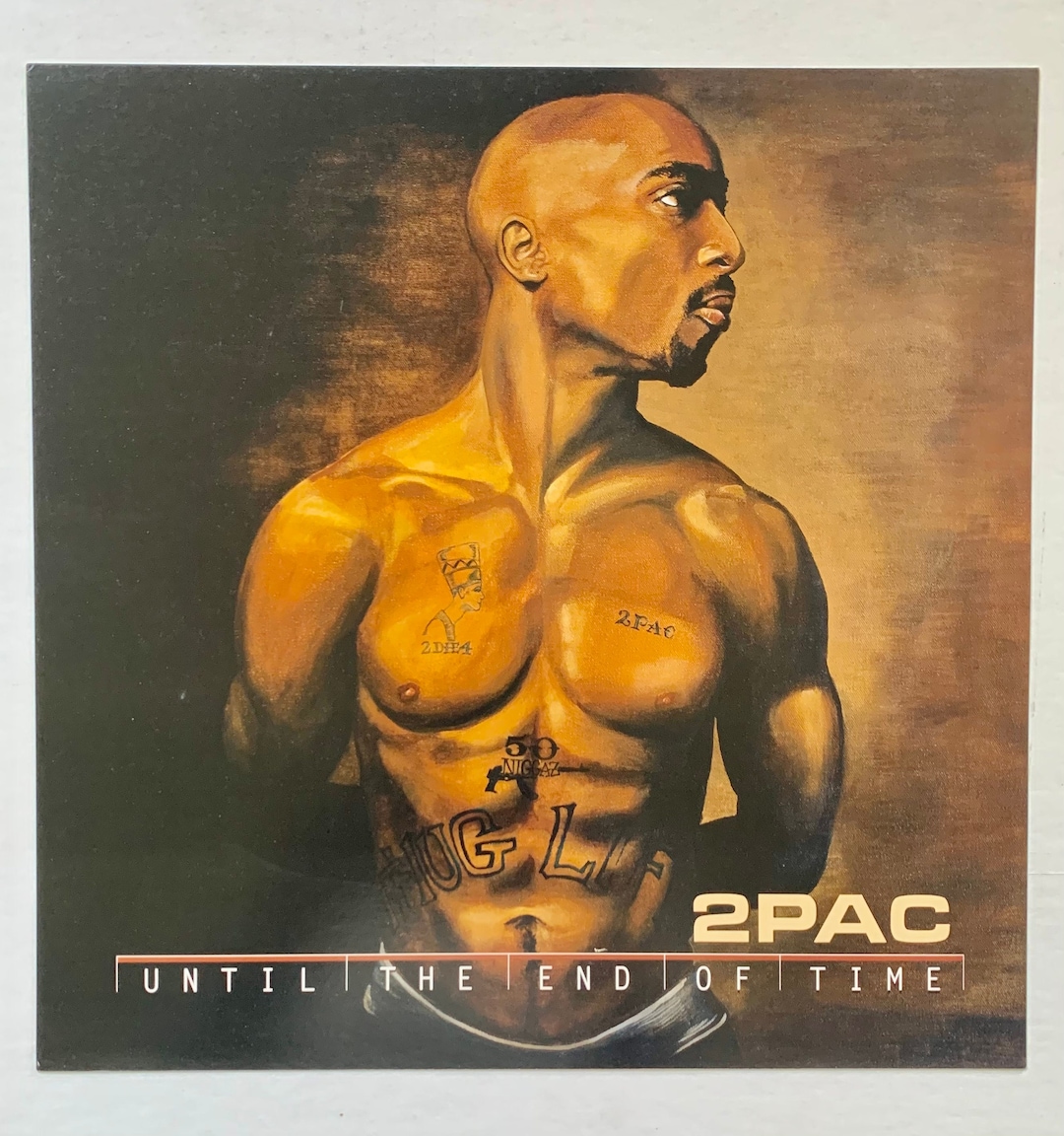 2pac: Until the End of Time Double-sided Album Poster Flat - 12"x12" - 2001 - Etsy