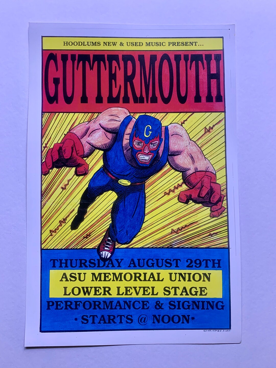 Guttermouth Concert Poster, 11" X 17" - Etsy