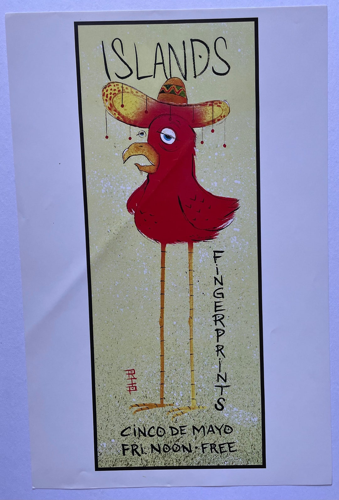 Islands Fingerprints 11"x17" Poster - Etsy