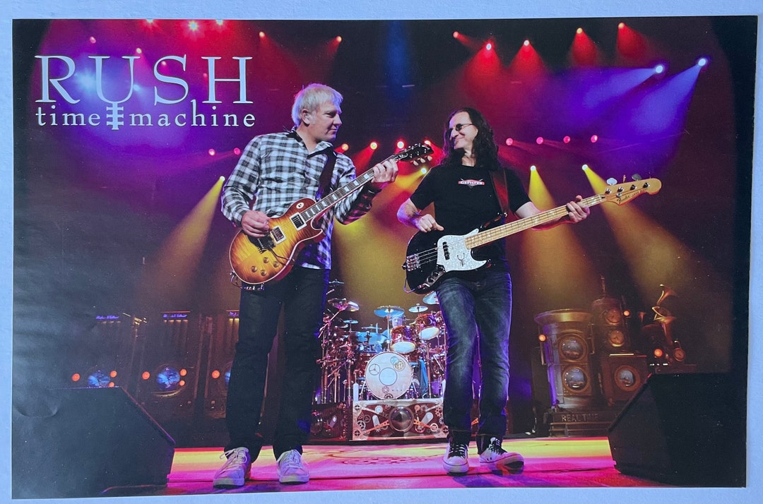 Rush Time Machine 11"x17" Double-sided Album Poster - Etsy