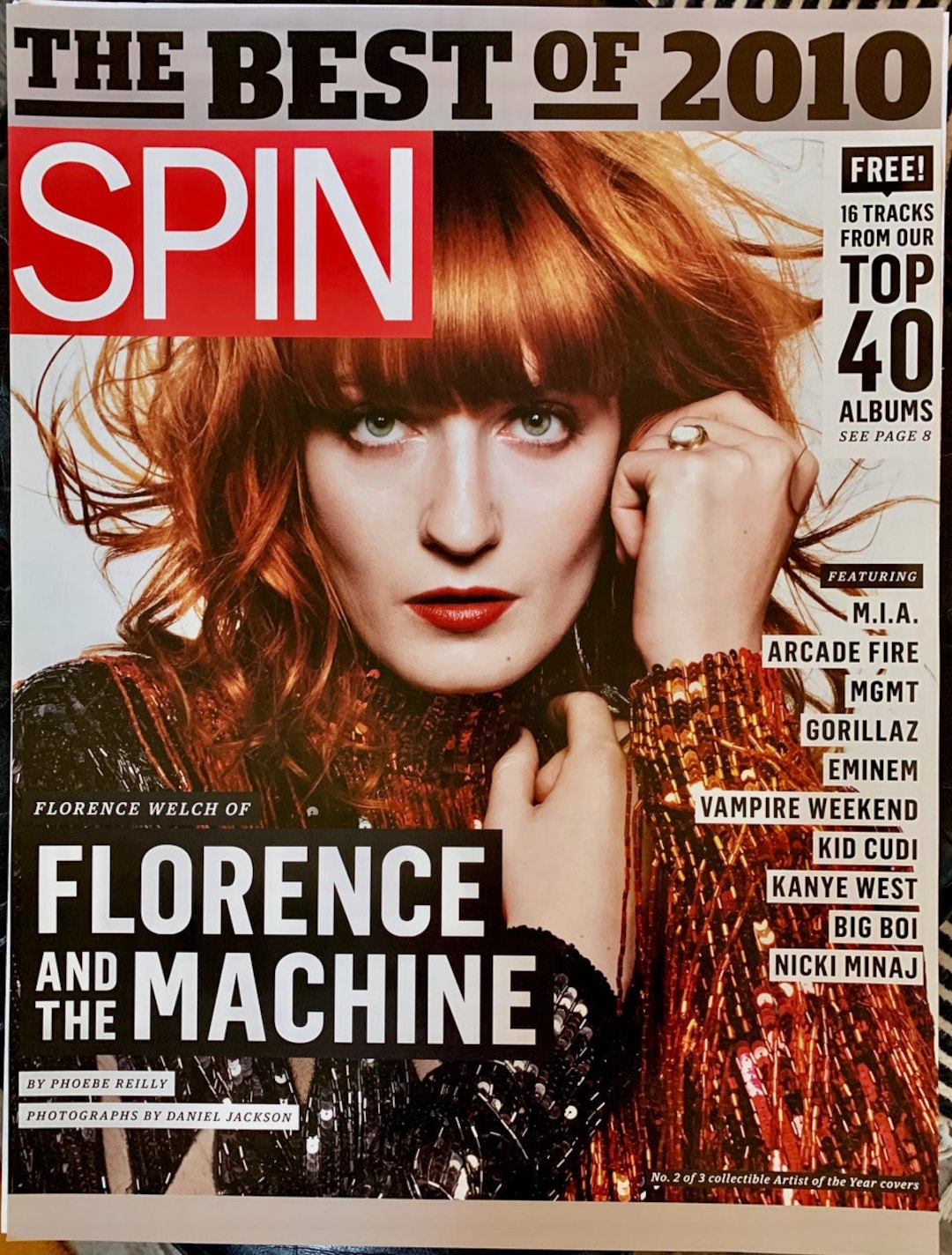 Florence and the Machine Spin Magazine Cover Poster 18"x24" - Etsy