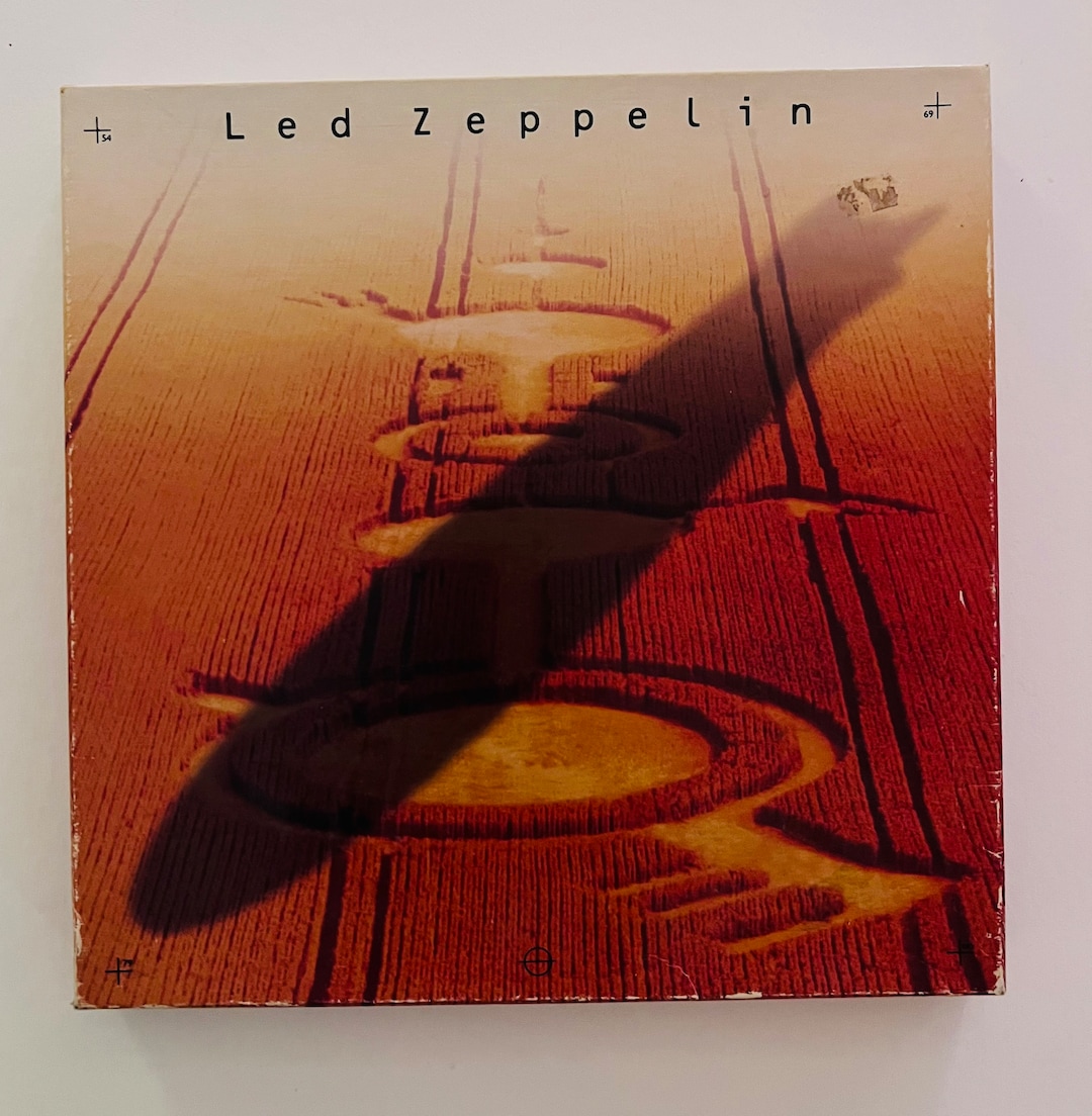 Led Zeppelin: Led Zeppelin Box Set 4-cd 1990 - Etsy