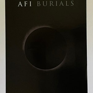 AFI Burials 11"x17" Poster - Etsy