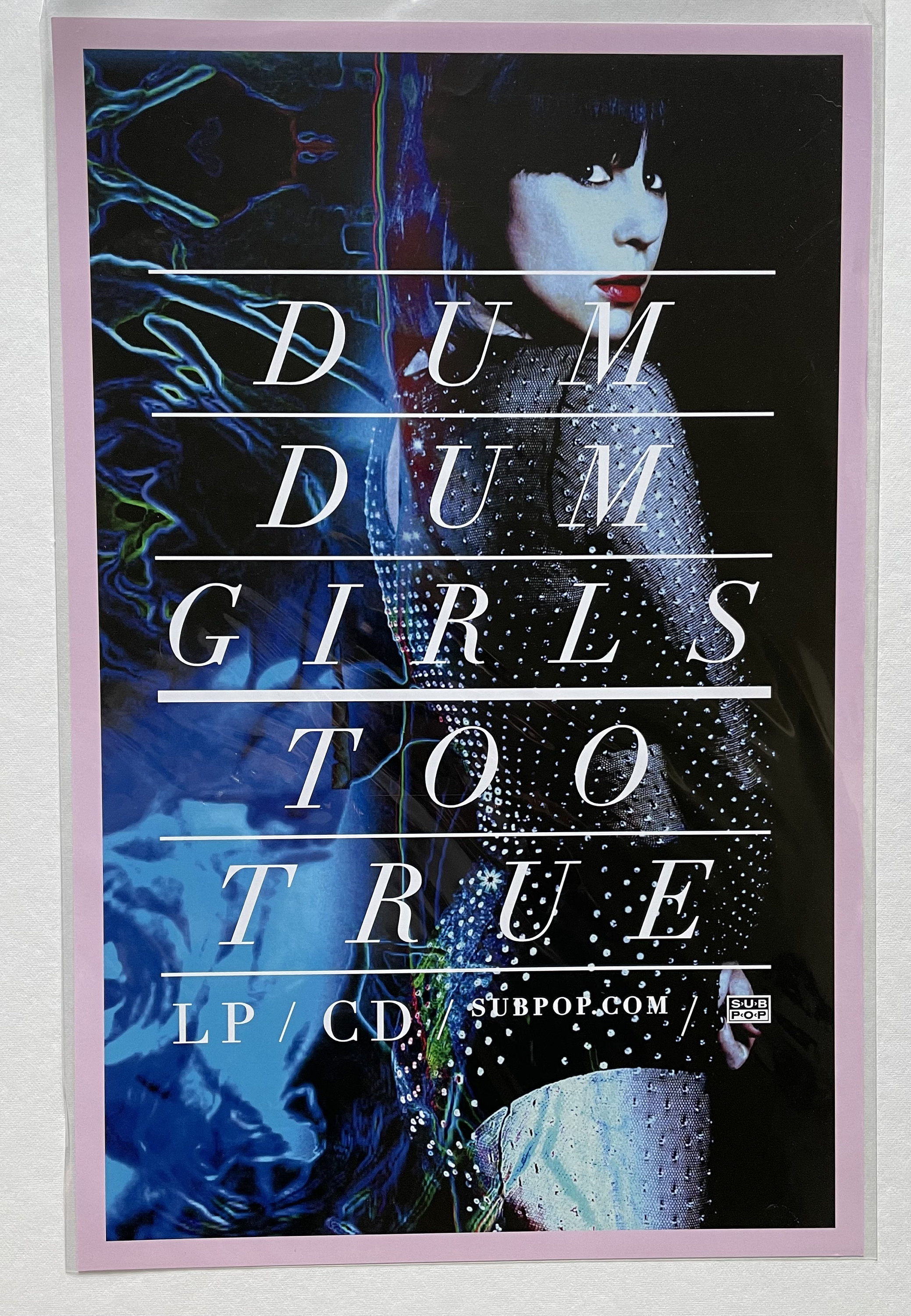 Dum Dum Girls Too True 11x17 Poster - Etsy