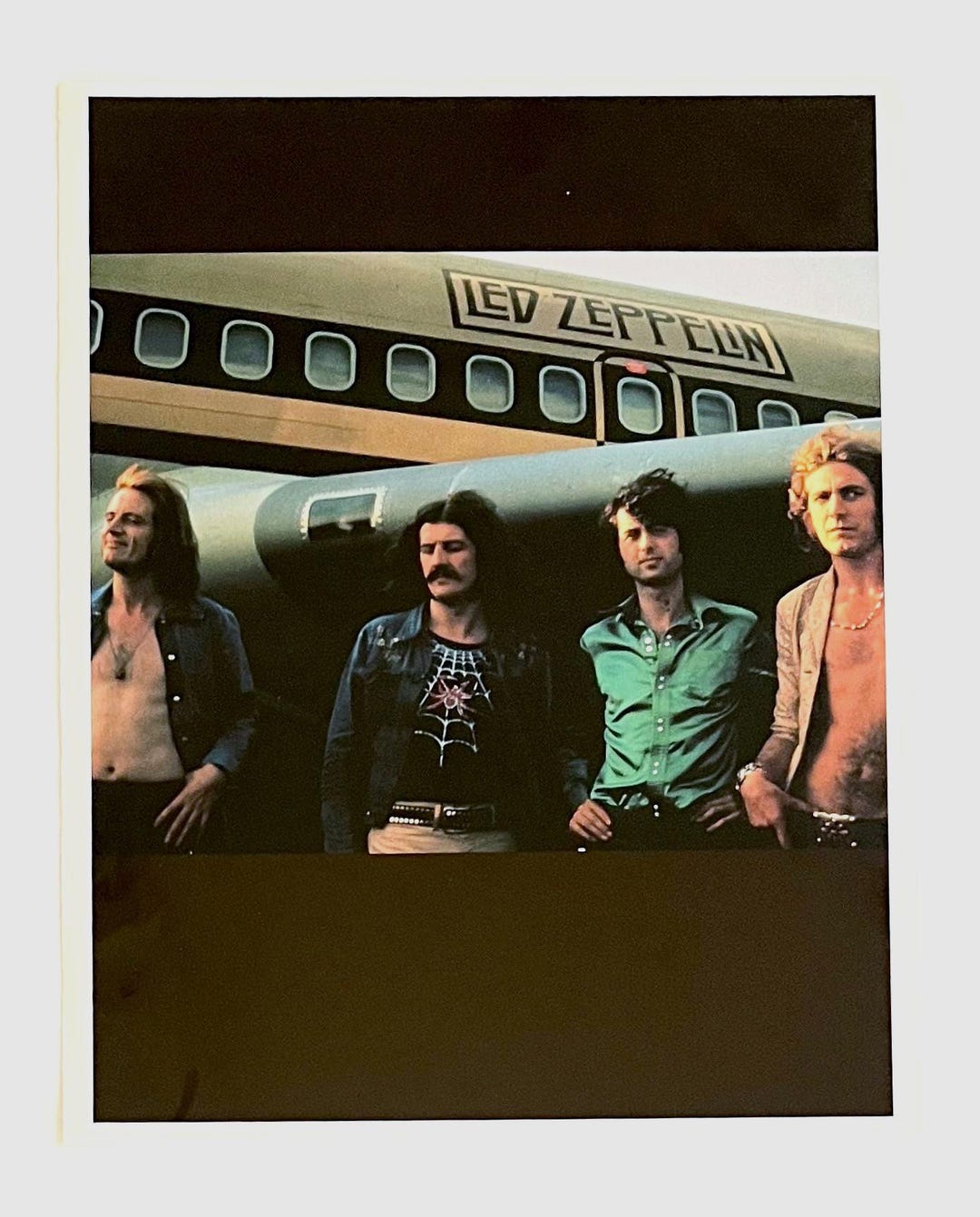 Led Zeppelin Starship Vintage Photo Print Taken by Bob Gruen - 1973 - Etsy
