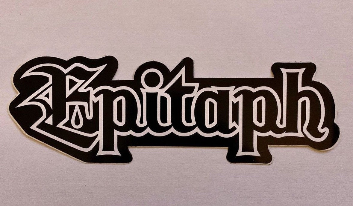 Epitaph Records Logo Sticker - Etsy