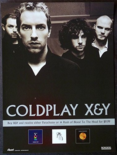 Coldplay X&Y/Band in Shadows Affiche publicitaire 18x24 - Etsy France