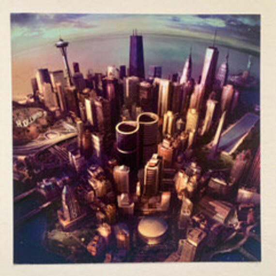 Foo Fighters Sonic Highways 12x12 Poster | Etsy