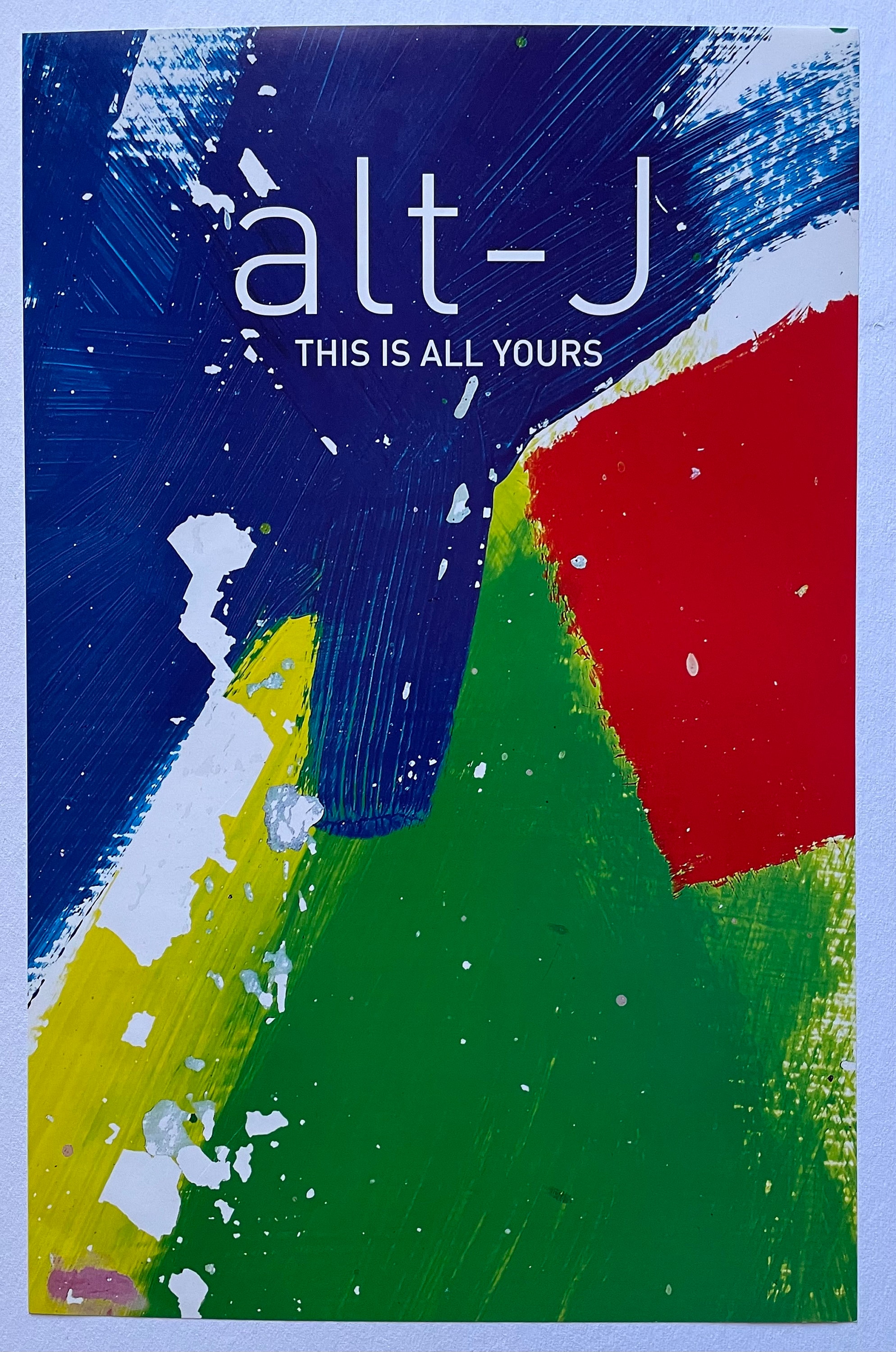 Alt J Breezeblocks Album Cover