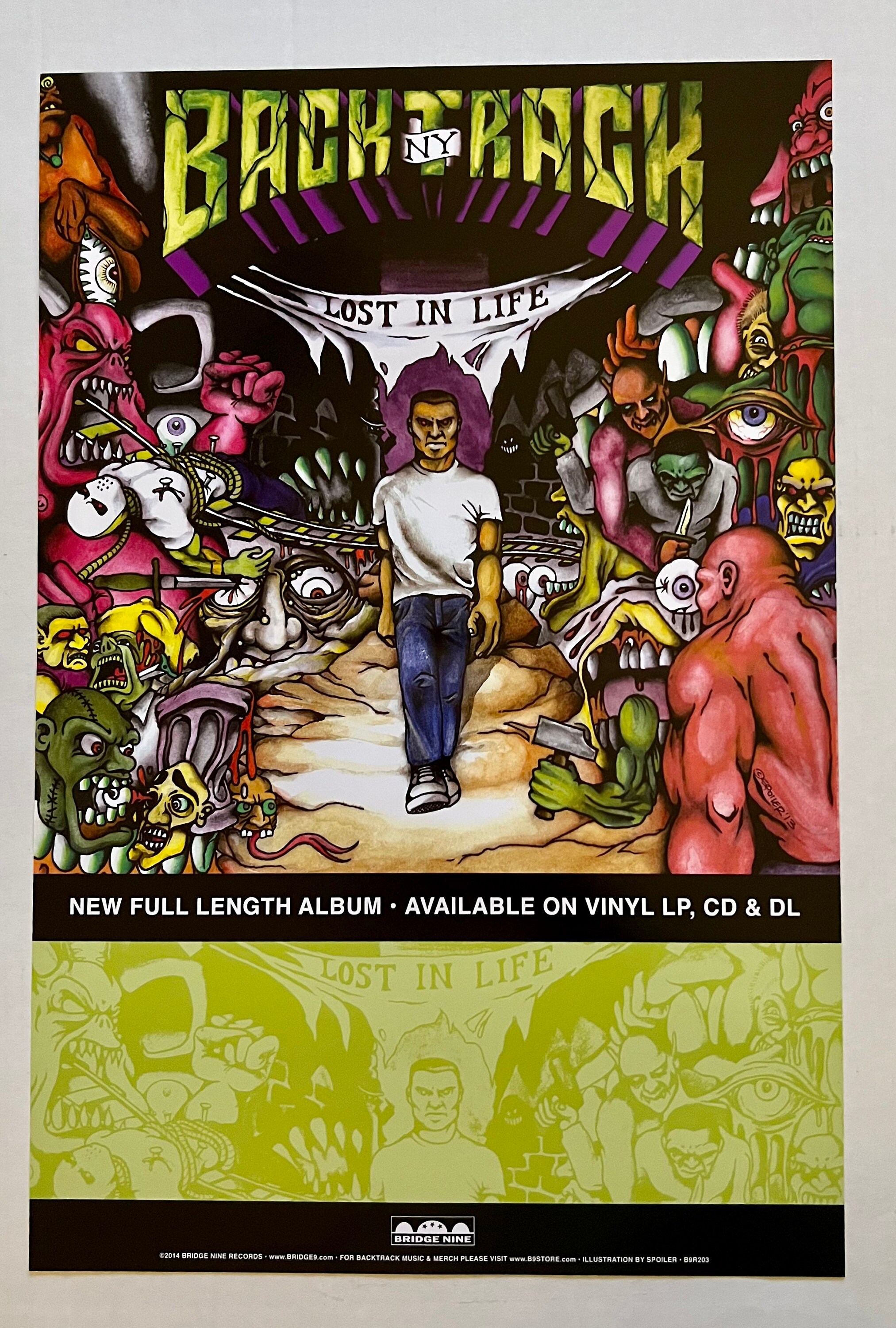 Back Tracking Cartoon