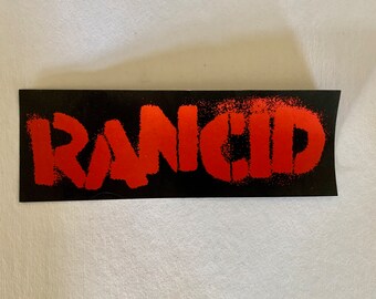 Rancid Sticker - Etsy