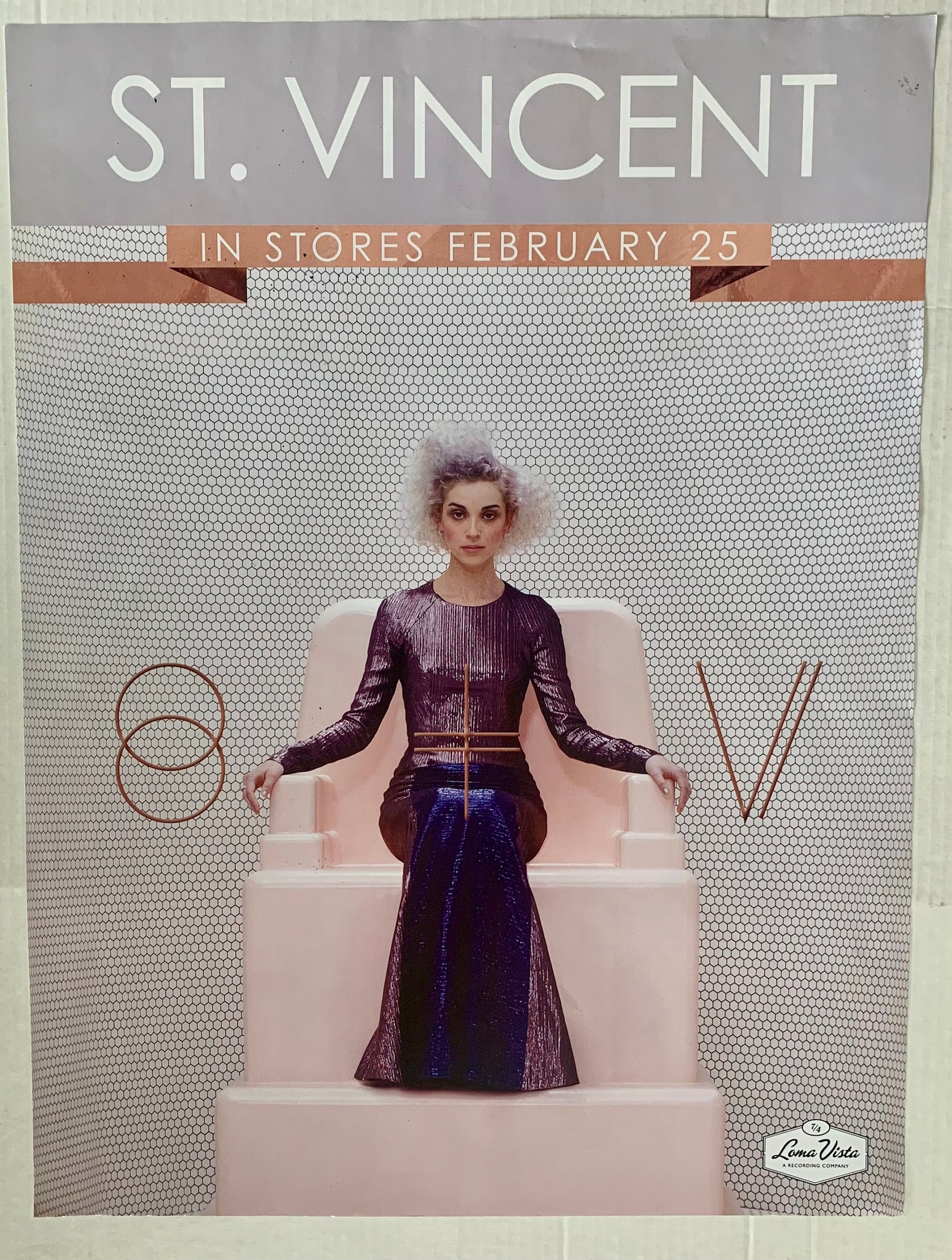 St. Vincent Album Poster 18"x24" - Etsy