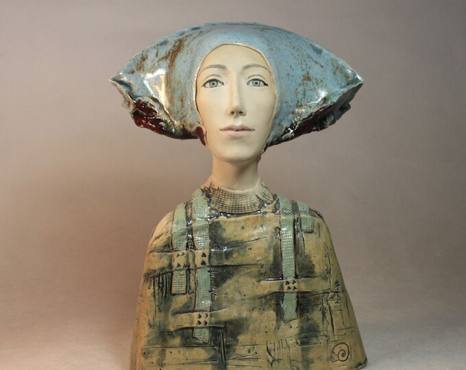 Sculpture Bust , Ceramic Sculpture , Fine Art Ceramic , Art Object ...