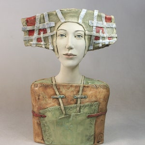 Handmade Female Statue Sculpture , Pottery Art , Ceramic Art ,sculpture ...