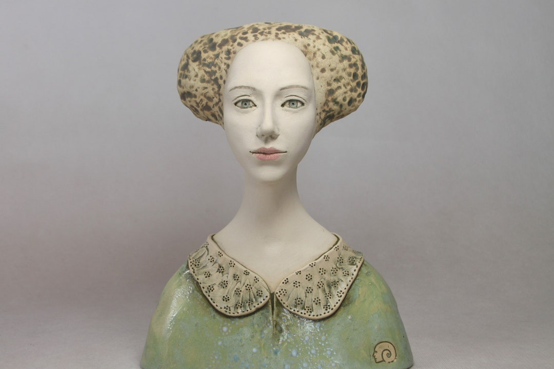 Female Ceramic Sculpture , Fine Art Ceramic , Art Object , Handmade ...