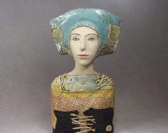 Ceramic Sculpture , Handmade Ceramic Sculpture, Male Sculpture ...