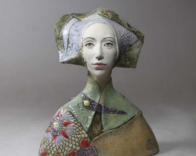 Female Ceramic Sculpture , Fine Art Ceramic , Art Object , Handmade ...