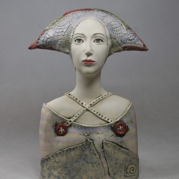 Ceramic Fine Art Bust - Etsy