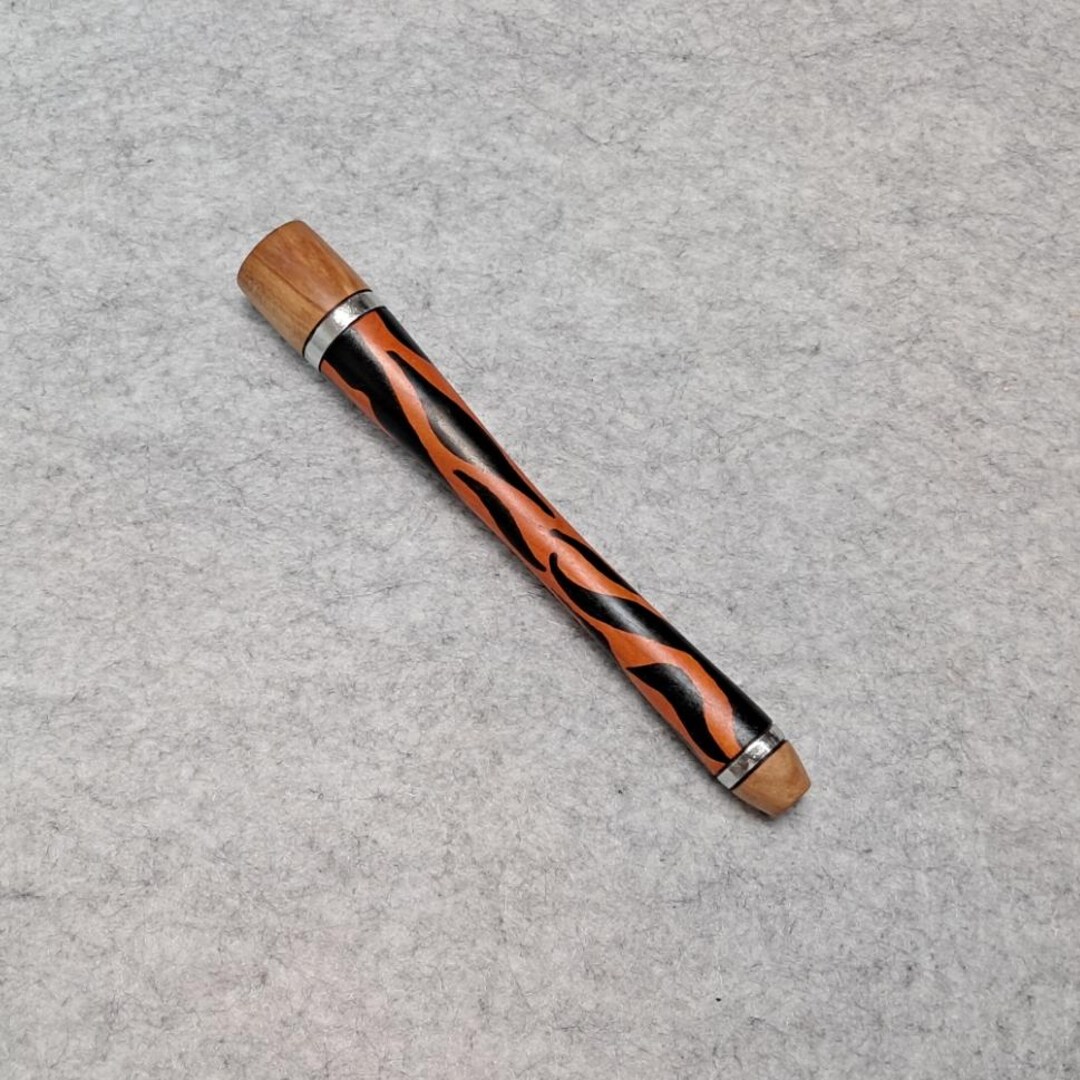 Bengal Tiger Animal Print Cherry Wood Chillum - Etsy