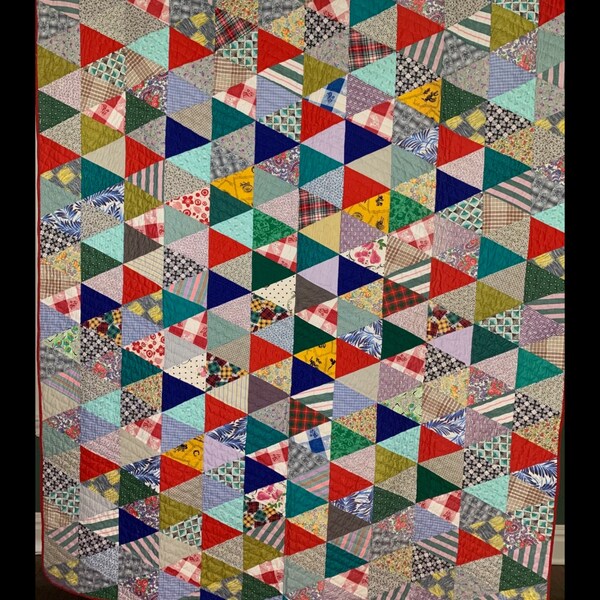 Pyramid Quilt Pattern - Etsy