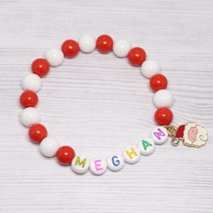 DIY Christmas Santa Bracelet Kids Name Bracelet Christmas Kids Craft ...