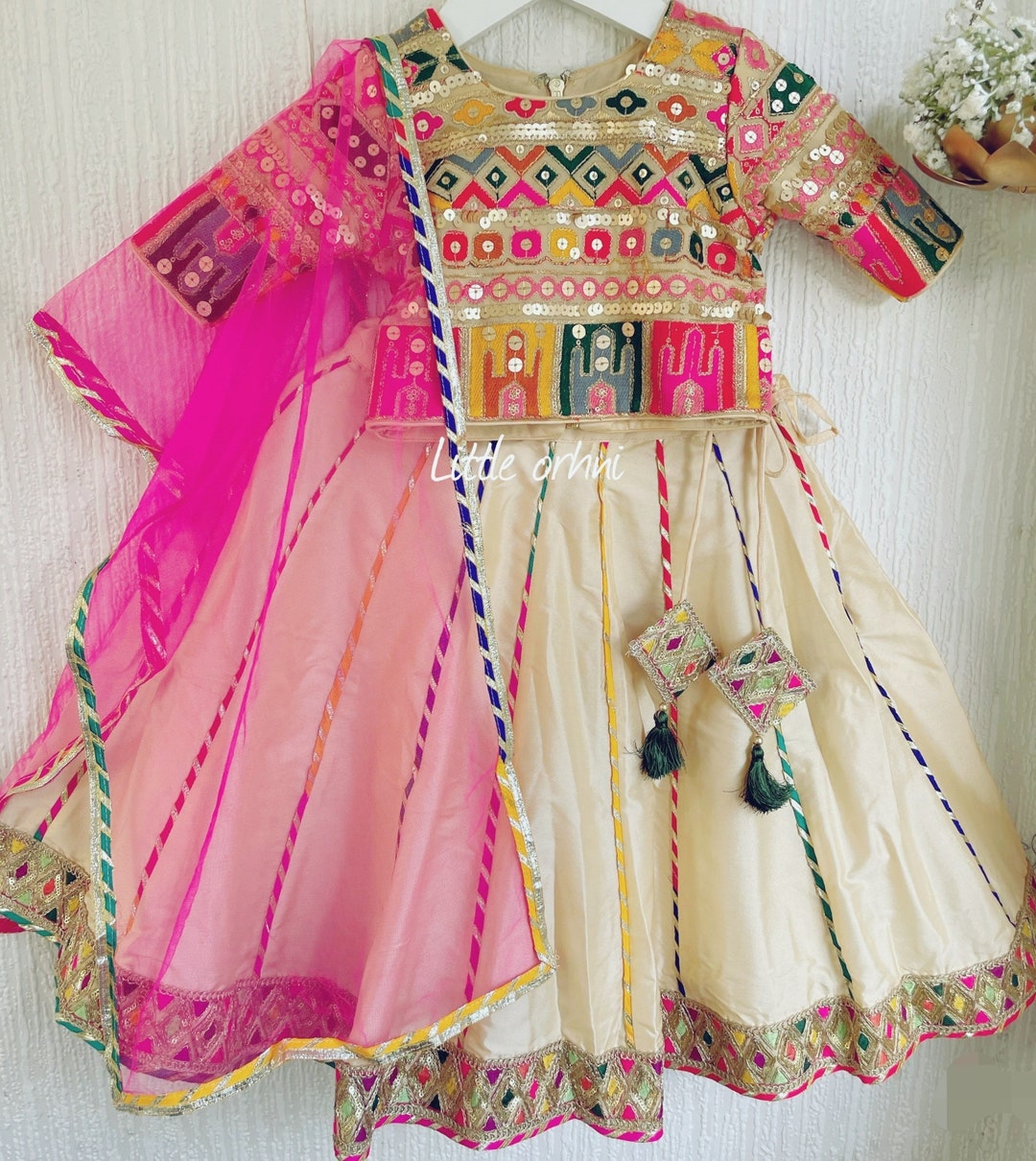 Kids Rangeela Lehenga | Festive Lehenga Set | Traditional Indian Dress ...