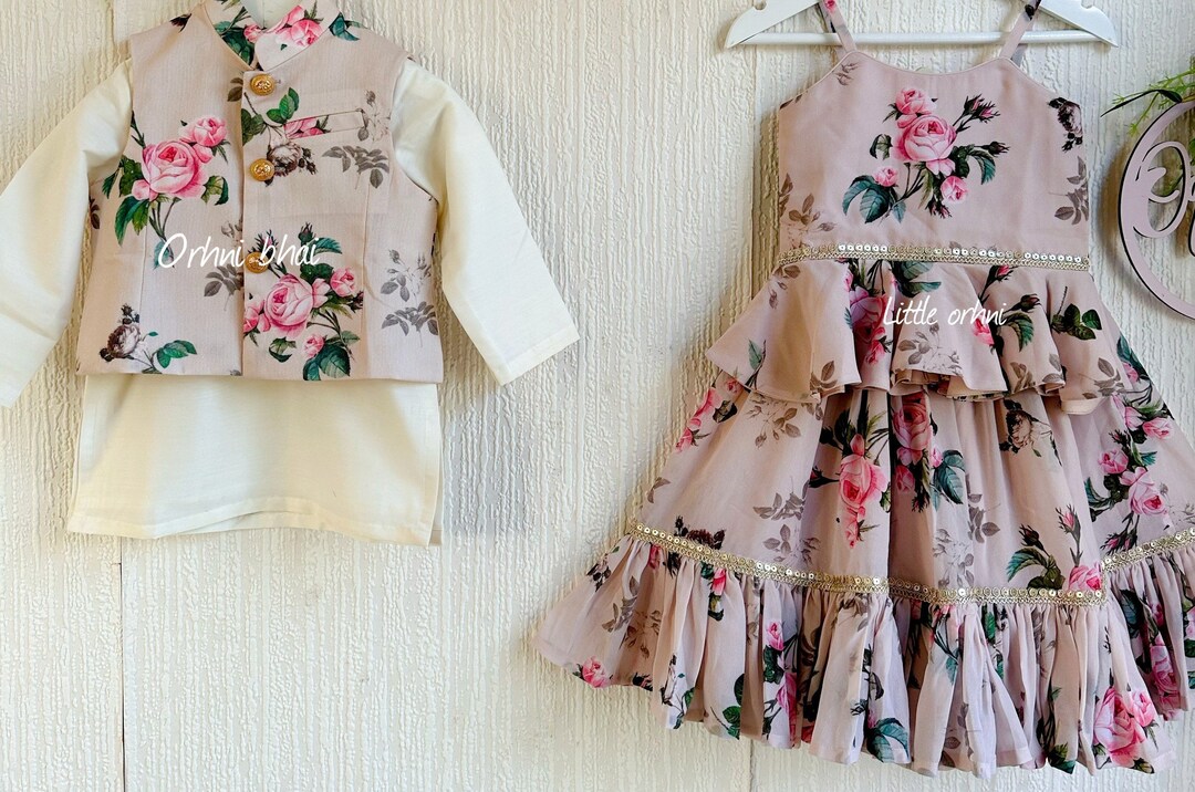 Sibling Set in Floral - Etsy