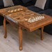 Luxury Chess Backgammon Table, 2-in1 Wooden Chess and Backgammon Set ...