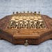Wooden Chess Set With Storage, Handmade Chess Set W/ Chess Pieces ...