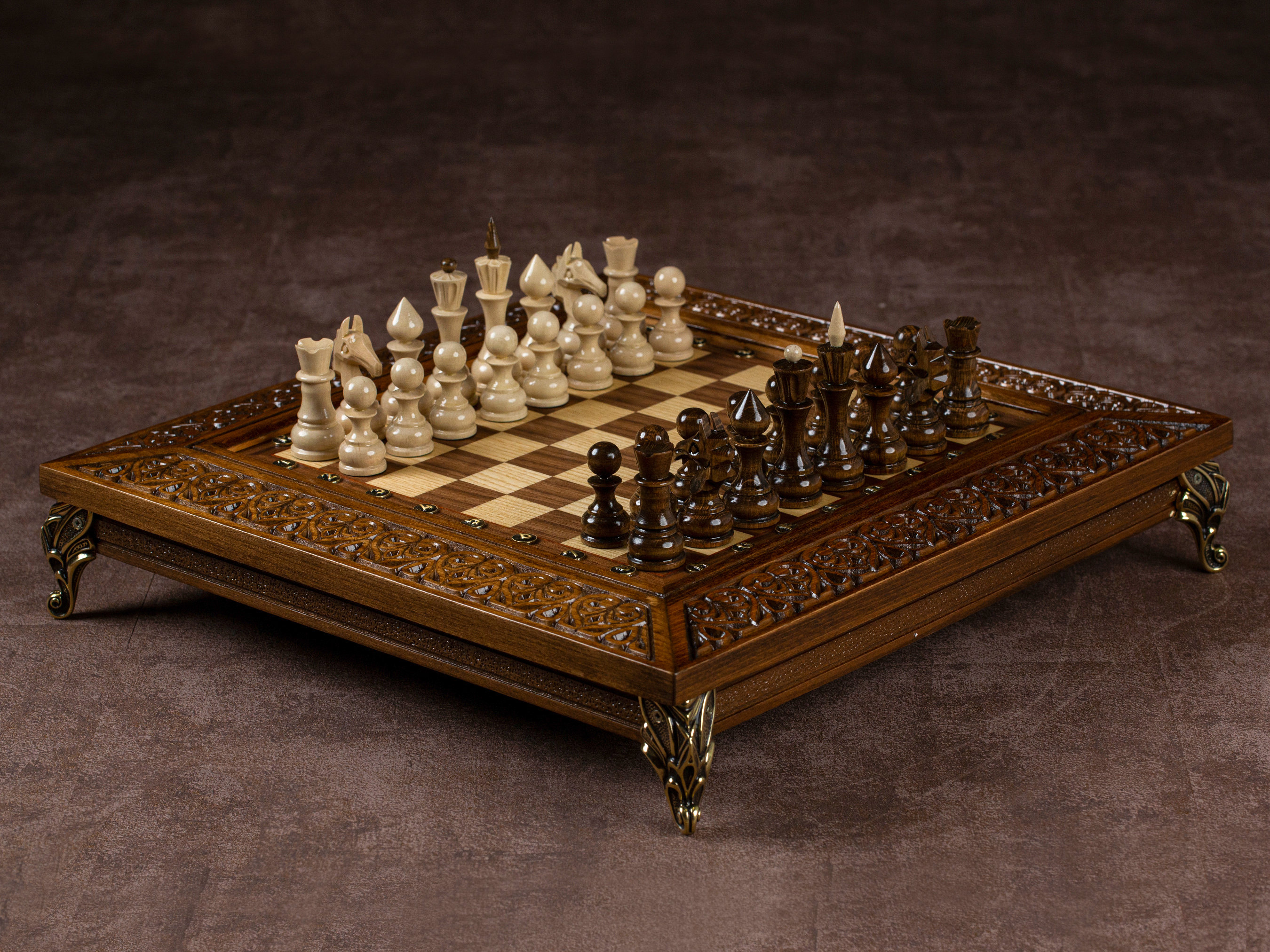 Handle Chess Board, Handmade Chess Board, Luxury Chess Set - Etsy
