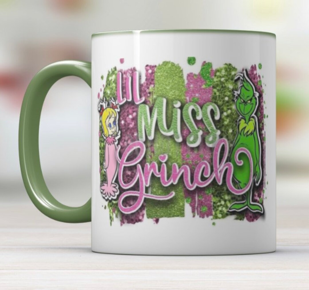Lil Miss Grinch Mug - Etsy