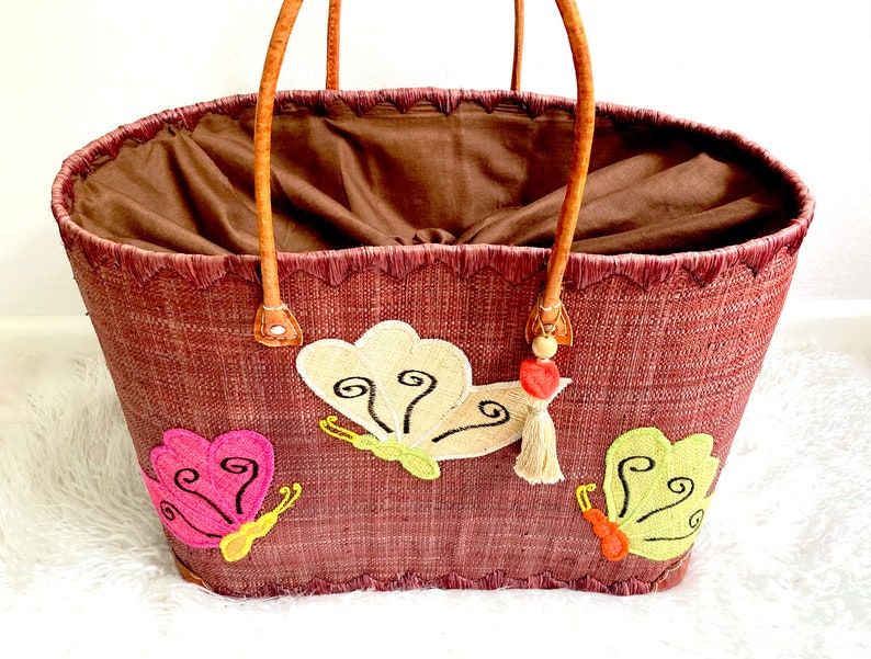 Strandtasche, Markttasche, Korbtasche, Shopper, Basttasche, Strohtasche ...