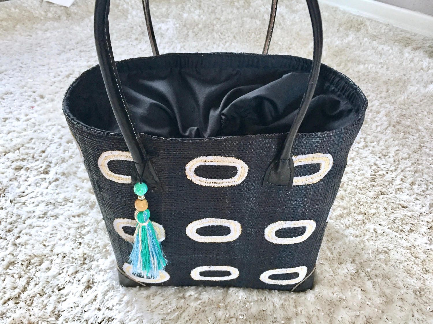 Strandtasche, Markttasche, Korbtasche, Shopper, Basttasche, Strohtasche ...