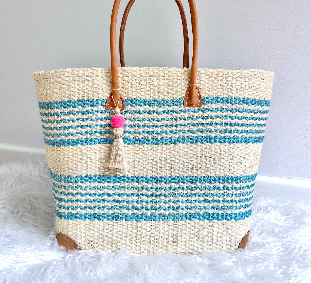 Strandtasche, Markttasche, Korbtasche, Shopper, Basttasche, Strohtasche ...