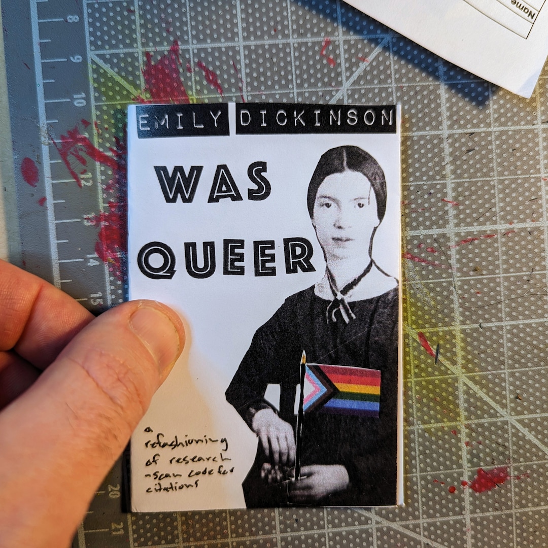 Emily Dickinson Was Queer digital Download of Zine - Etsy